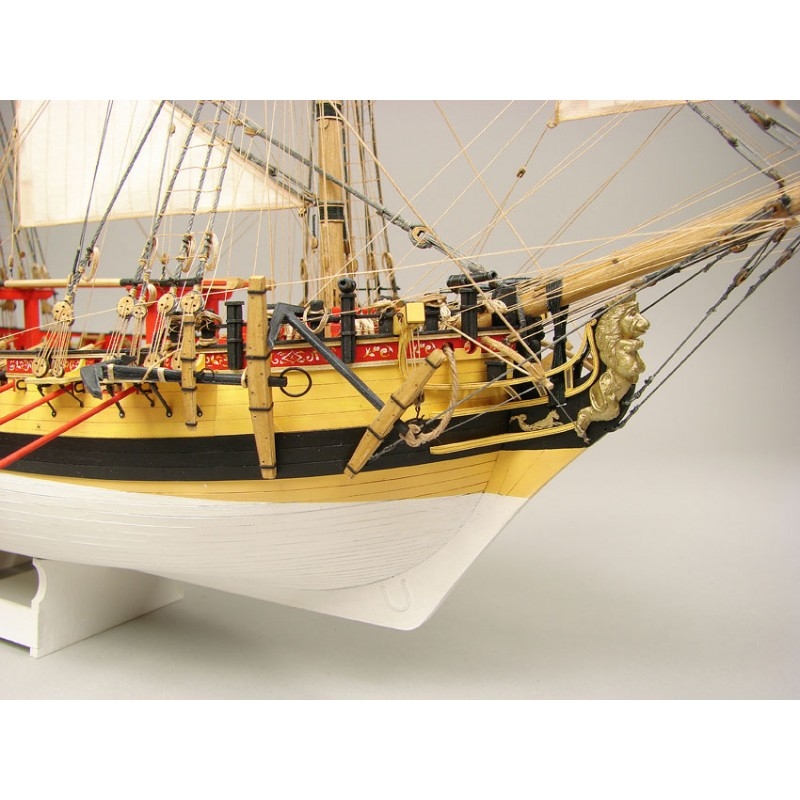 ZL:029 HMS Wolf 1752 | Byggesett og Modelljernbane, kvalitet - på lager