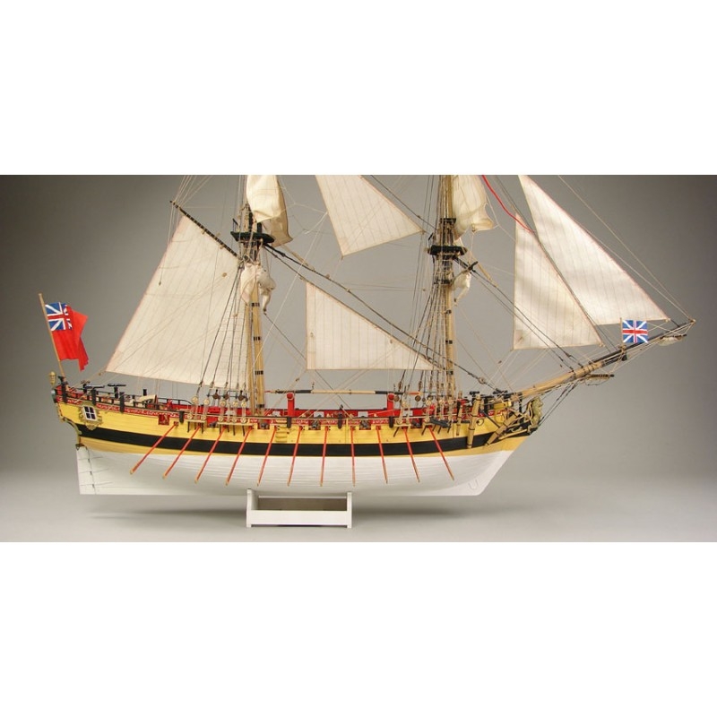 ZL:029 HMS Wolf 1752 | Byggesett og Modelljernbane, kvalitet - på lager
